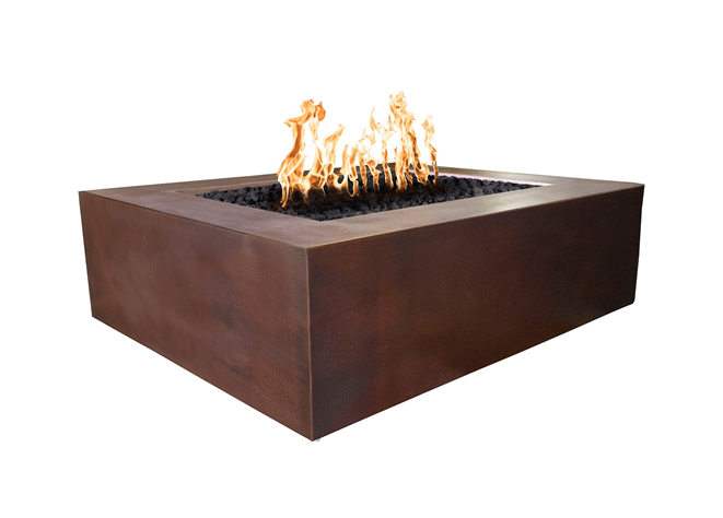 Quad Copper Fire Pit [The Outdoor Plus] – American Fire Features