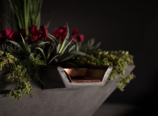 Buy Now Cascade Square Planter & Water Bowl – American Fire Features